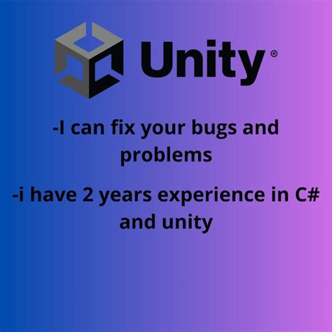 Fix Your Game In Unity By Pensathor Fiverr
