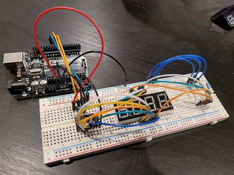 Help With Elegoo Digit Segment Display Tutorial LEDs And Multiplexing Arduino Forum