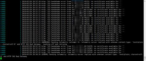 tls handshake error from x x x x y no certificate available for