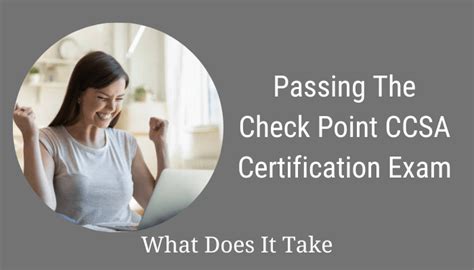 Check Point Ccsa Certification A Pros Guide To Success