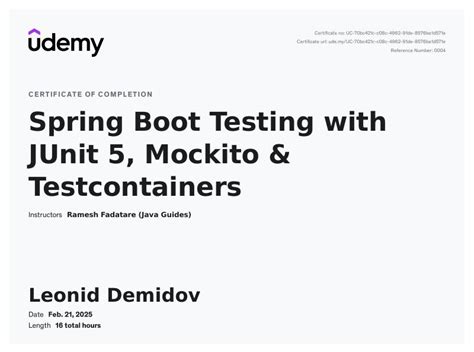 Springboot Testing Junit5 Mockito Softwaretesting Developerlife