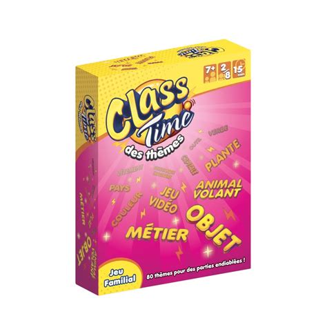 Class Time Des Thèmes Version Refondue Jeudelire