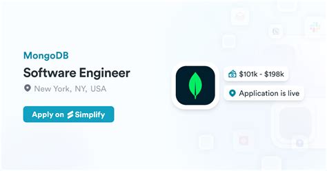 software engineer mongodb simplify jobs