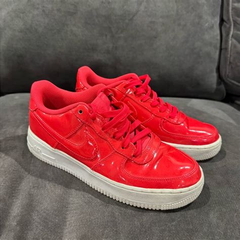 Nike Shoes Hot Pink Patent Leather Air Force Sneakers Poshmark