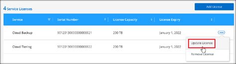 Manage Licenses For Bluexp Data Services Netapp Documentation
