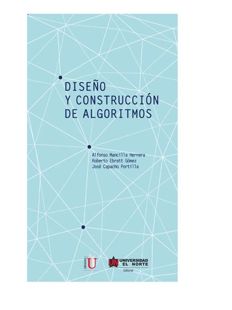 Diseno Y Construccion De Algoritmos Pdf