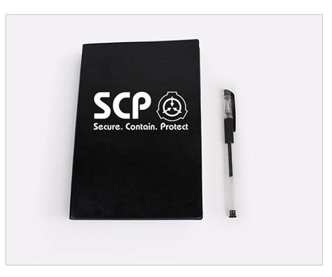 Scp Foundation Notebook Scp Journal Scp Diary Scp Foundation Shop