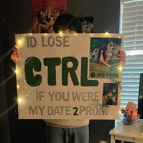 Sza Promoosal Poster Ctrl In 2024 Prom Proposal Prom Posters