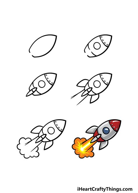 How To Draw A Spaceship Step By Step Easy Moody Chases