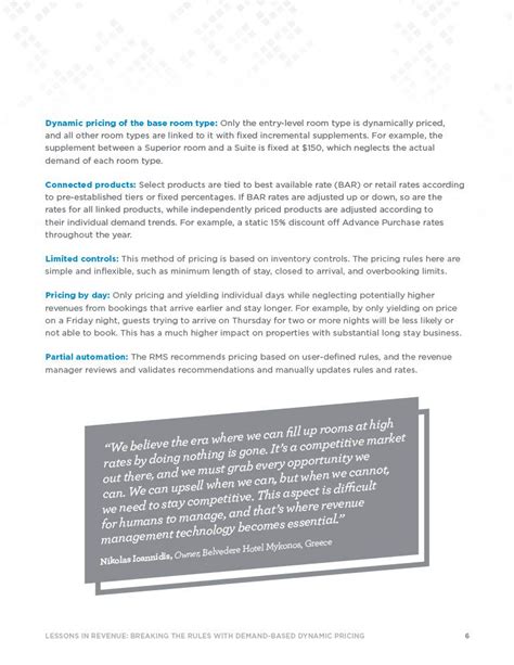 Lessons In Revenue Breaking The Rules With Demand Based Dynamic Pricing IDeaS