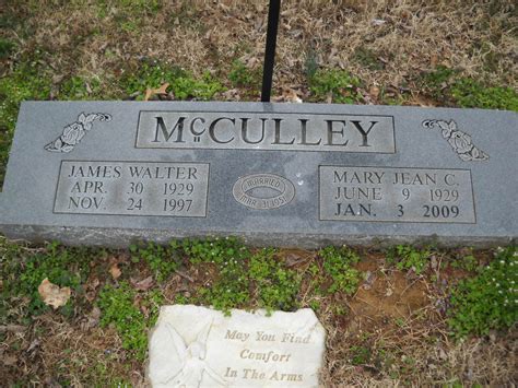 James Walter Mcculley 1929 1997 Monumento Find A Grave