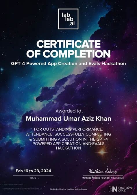 Muhammad Umar Aziz Khan On Linkedin Hackathon Innovation Achievementunlocked