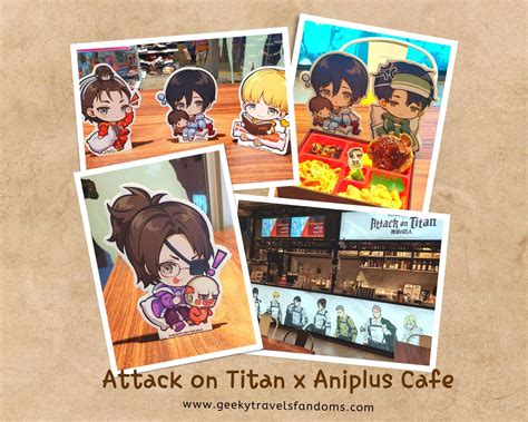Attack On Titan X Aniplus Cafe Geeky Travels And Fandoms
