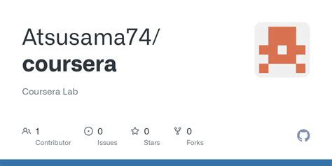 github atsusama74 coursera coursera lab