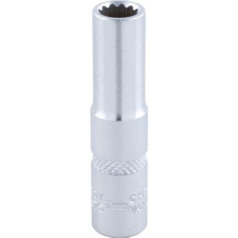 Kennedy Pro Deep Socket 7MM X 1 4 Square Drive Bi At Zoro