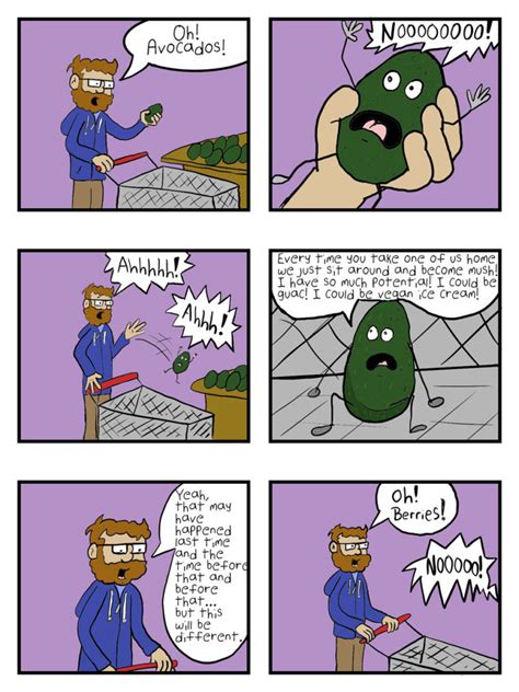 Avocado Drunken Cat Comics