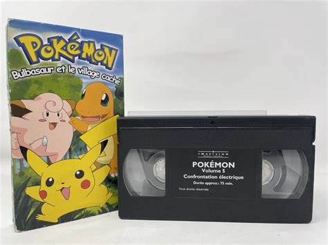 Pokemon Bulbasaur Et Le Village Caché 1999 Vhs Tape Movie French