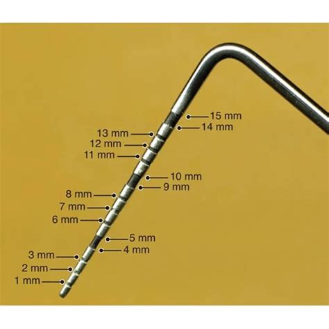 Periodontal Probe Markings Gdc Marking Probe 3 Pow6 Online At Best