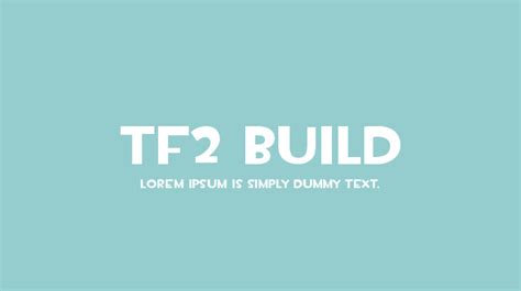 TF Build Font Download Free For Desktop Webfont TF Build Font Download Free For Desktop Webfont