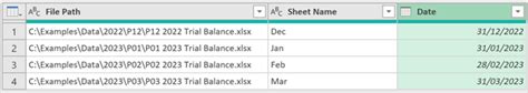 Power Query How To Combine Files Based On A List