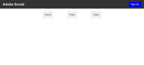 Github Ikram1005adobeassignment A Simple Social Media Platform