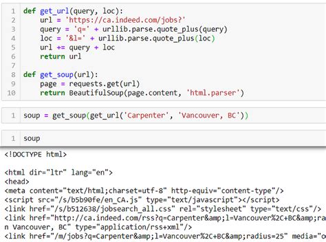 récupérer des données du web avec beautifulsoup de python