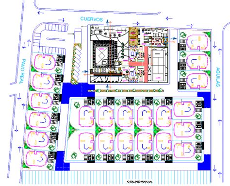 Community Housing Master Plan With Utilities Detail