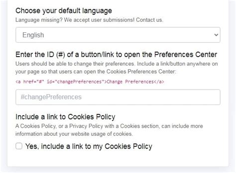 Cookie Consent Examples Privacy Policies