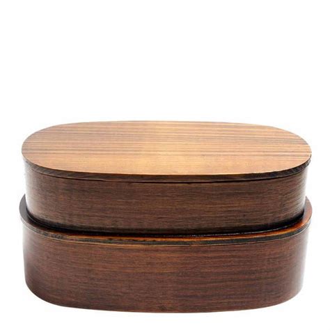 Bento En Bois Foncé Bee Lunch