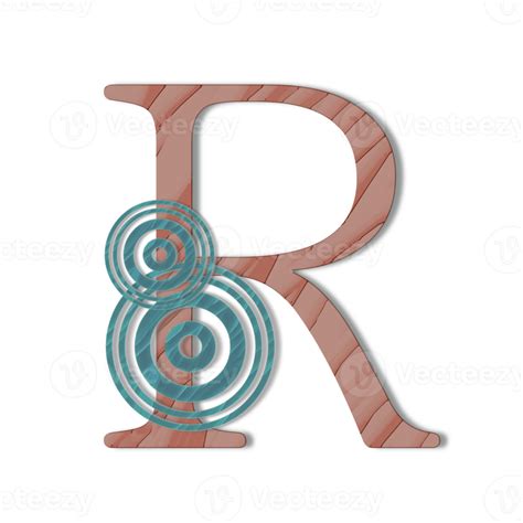 Letter R On A Transparent Background PNG