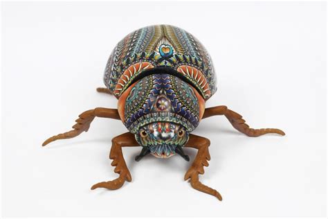 Beetle Masterworks In Polymer Clay