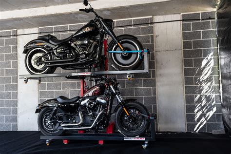 Gallery Moto Stacker Premium Motorcycle Storage Solutions