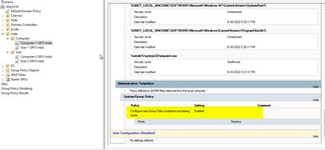 Loopback Group Policy Demo Yogesh