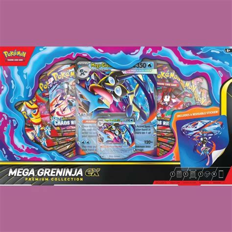 Pokémon Tcg Mega Greninja Ex Premium Collection Mastercoins