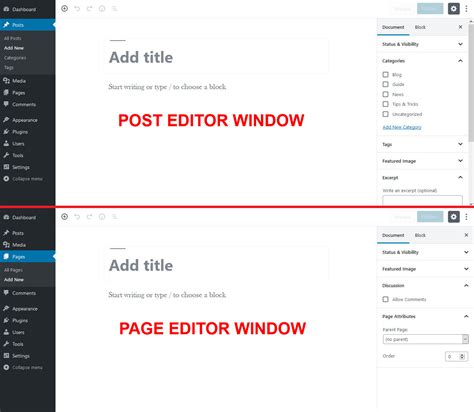wordpress pages vs posts what s the difference beautiful themes