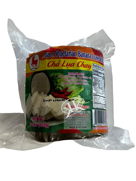 Frozen Vegetarian Cha Lua Chay La Chuoi 24x176 Oz Thcc235 Kkh Foods