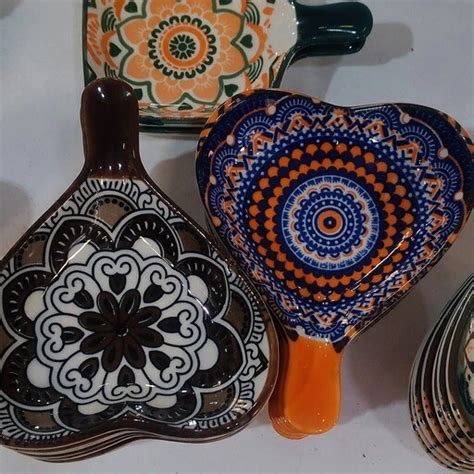 خرید و قیمت جا پنیری کره یا زیتون و خرما چینی با نقاشی دست در 6 طرح مدل قلبی ترب