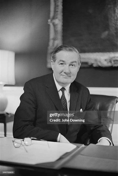 British Labour Party Politician James Callaghan Holds A Press News