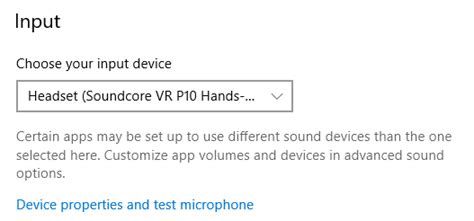 Soundcore Vr P10 Mic Not Detected By Windows On Bt Rsoundcore