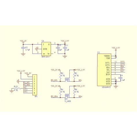 Gy 45 Mma8451 Module Digital Triaxial Accelerometer Module