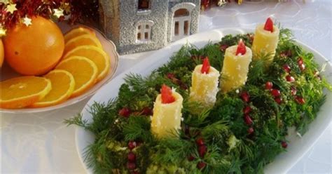 სალათა საახალწლო სანთლები Marao