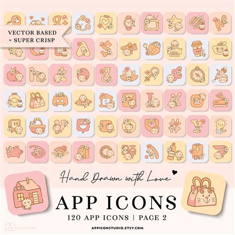 Cute Pastel Icons At Keira Crampton Blog