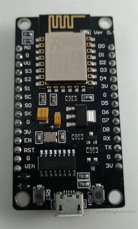 NodeMCU V3 ESP8266 Pinout and Configuration - CyberBlogSpot
