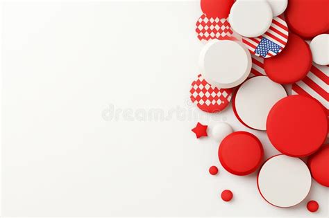patriotic geometric shapes composition stock illustration illustration of layout geometric