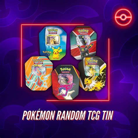 Random Pokémon Tcg Tin 118 Gaming Giveaways