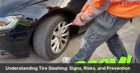 Understanding Tire Slashing Signs Risks And Prevention Drive Cruise