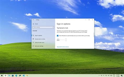 How To Set Up Dynamic Lock On Windows 10 Pureinfotech