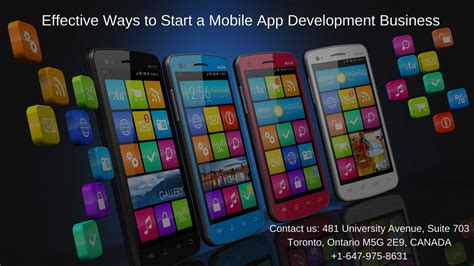 Effective Ways To Start A Mobile App Development Business