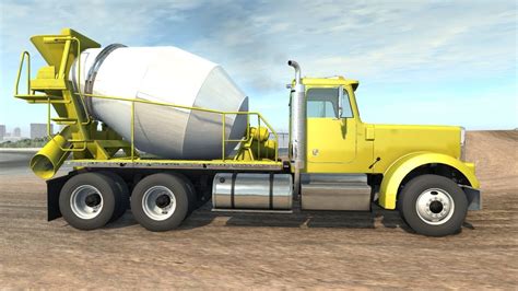 Beamng Drive Concrete Mixer Truck West Coast Usa Map Exploration