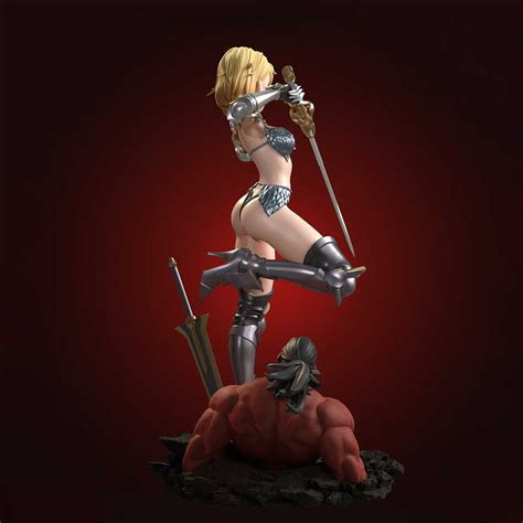 3805 Cha Hae In Nsfw Solo Leveling Stl 3d Print Files 3d Kiee Shop